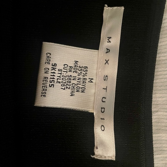 Max Studio | Dresses | Max Studio Black Mini Dress Like New Worn Once ...